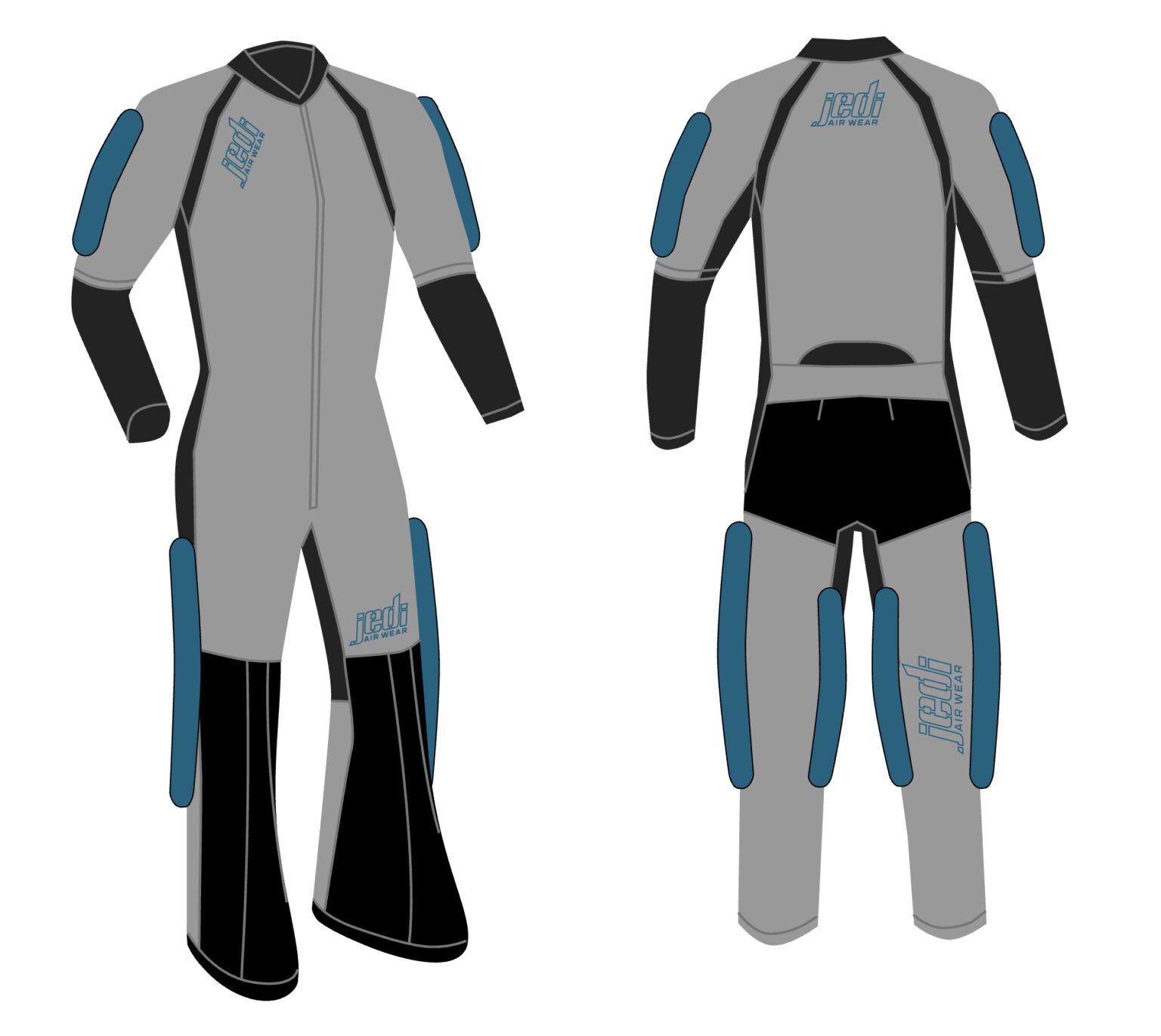 Skydiving suits made-to-measure UK | Jedi Air Wear